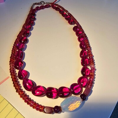 Extremely Beautifulvery Rare Ruby Corundum Faceted Cube Beads Ruby Box ...