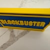 Blockbuster 3D Sign | Movie Rental Store Sign | Movie Room Decor ...