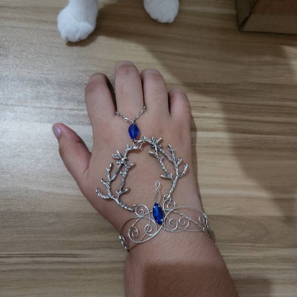 Elven Bracelet | Elven Jewelry Ring Bracelet | Bracelet Leaf Bracelet ...