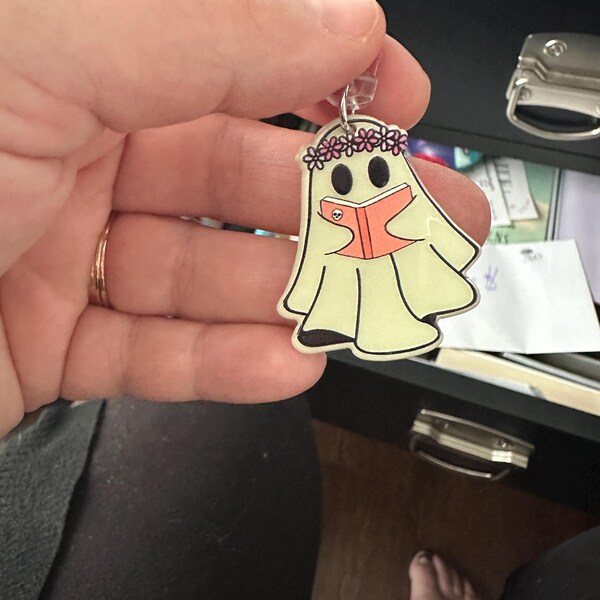 DW Library Card Bookmark Holographic Magnetic Bookmark Book Club ...