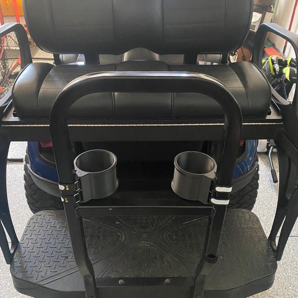 Star Ev Golf Cart Golf Bag Holder Attachment, Easily Removable, No ...