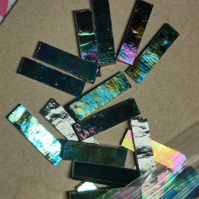 Mirror Glass Mosaic Tile Border Pieces - Etsy