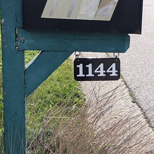 8x4 Reflective Custom Address Sign - Etsy
