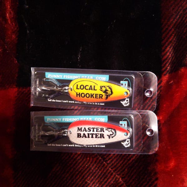 Funny Fishing Lures - Funny Fishing Gifts for Men - Dad Gifts - Funny ...