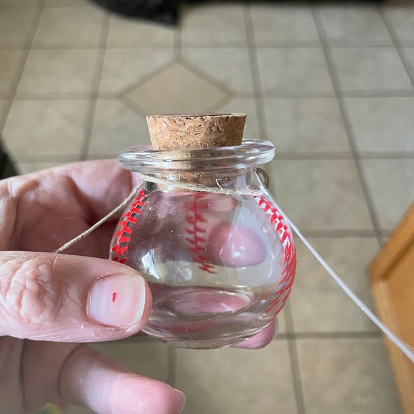 Clear-baseball/softball Dirt Jars - Etsy
