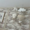 Teddy Bear-shaped Rug for Baby Girl. Pink Fur Mat With a Teddy Bear ...