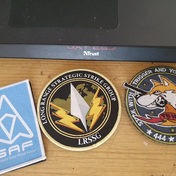 AC7: Skies Unknown, 'trigger', Military Morale Patch - Embroidered 2.0 ...