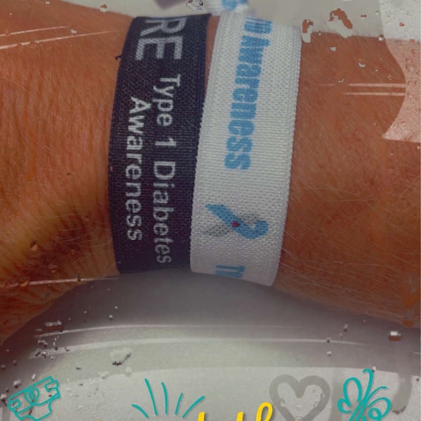 5, 10, 25, or 50 Ties - T1D Awareness - Type 1 Diabetes Great for ...