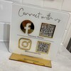 Mini QR Display Sign - Etsy