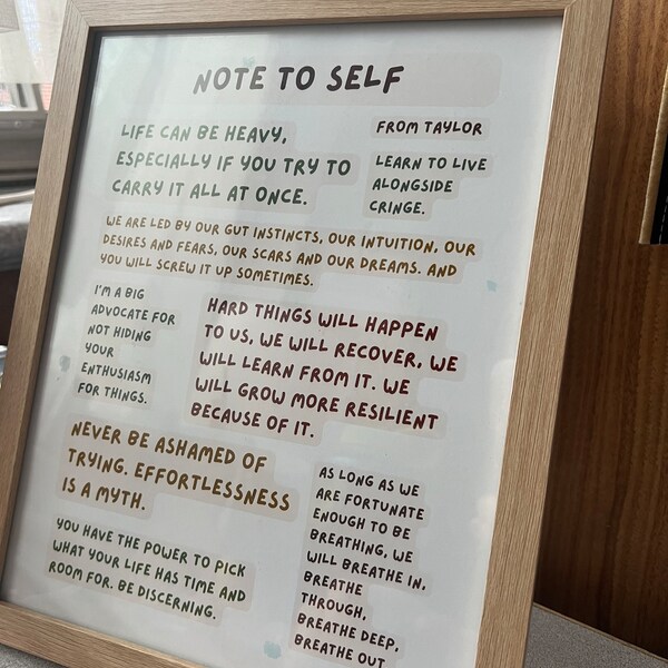 Core Values Wall Art Relationship Gifts Core Beliefs Core Values Art ...