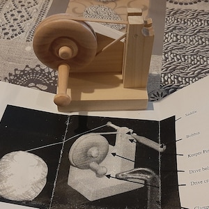 Bobbin Lace Winder, Hardwood, Hand Crafted - Etsy