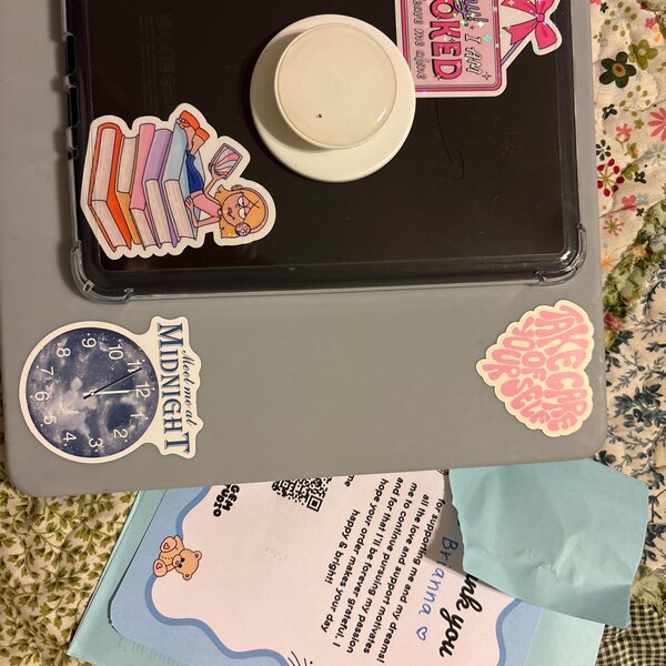 Sorry I Am Booked Please Leave Me Alone Sticker | Booktok, Kindle ...