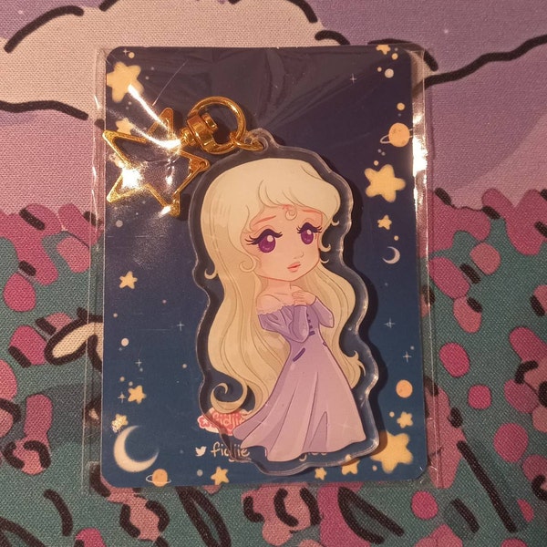 Keychains Non Disney Princesses Acrylic Charms Cute Gifts Heroines ...