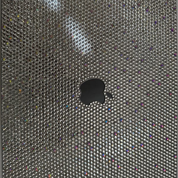 Bedazzled Crystal Rhinestone MacBook Case, Handmade Bling Cover - Etsy