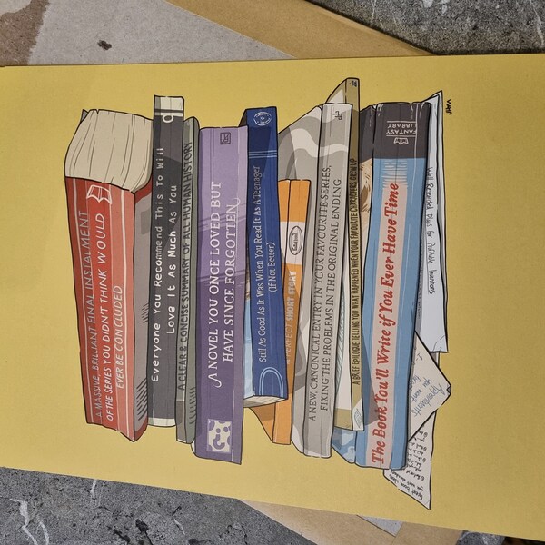 Dream Library Print - Etsy