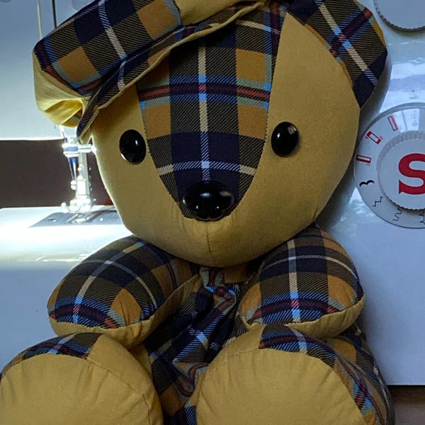 Teddy Bear Shirt PDF Sewing Pattern & Tutorial (fits Simplicity A2115 ...