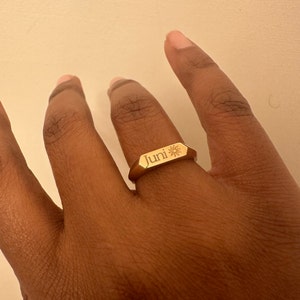 14K Solid Gold Airplane Ring, Aviation Gifts, Plane Gold Ring, Female ...