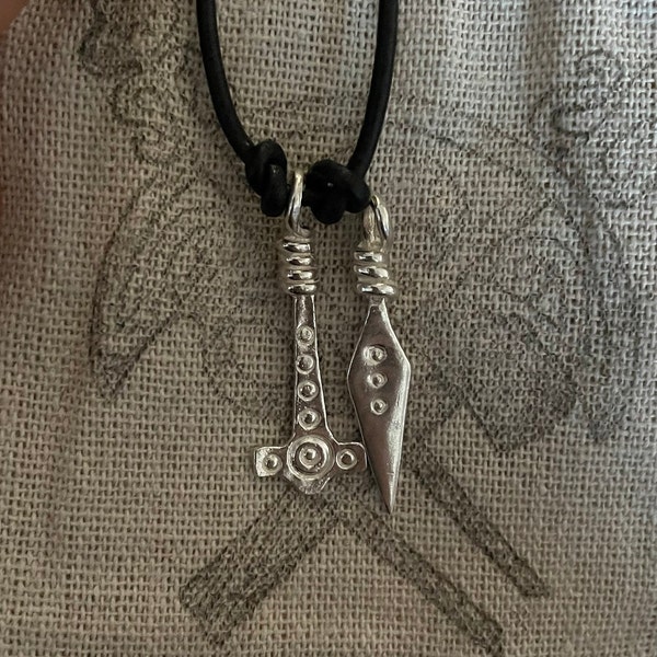 Vendel Style Triskellion in Bronze or Silver - Etsy UK