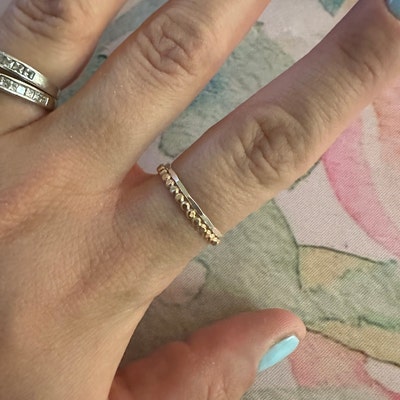 Gold Ring, Stacking Ring, Thin Gold Ring, Dainty Ring, Gold Filled Ring ...