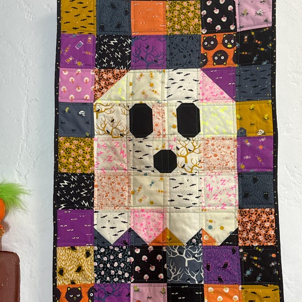 Ghost Party!!! Quilt PDF Pattern Download by Woollypetals - Etsy
