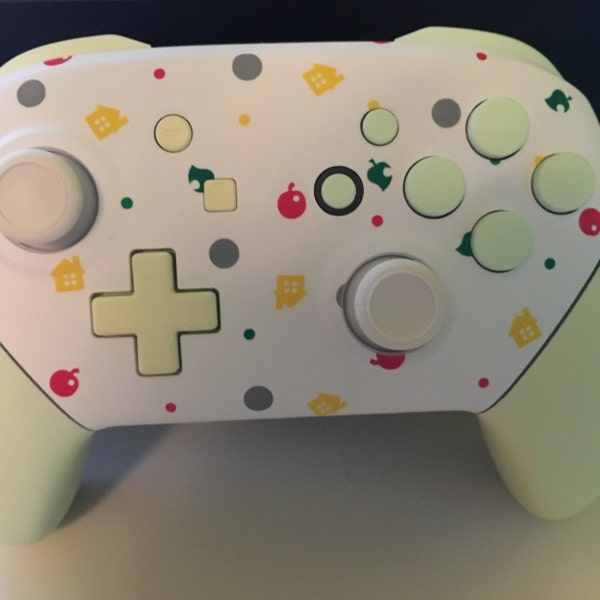 Custom Animal Crossing Themed Nintendo Switch Pro Controller - Etsy