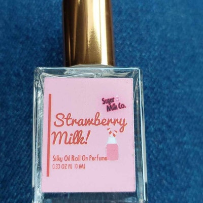Strawberry Milk Roll on Perfume Handmade Perfume, Milk Perfume, Gift ...