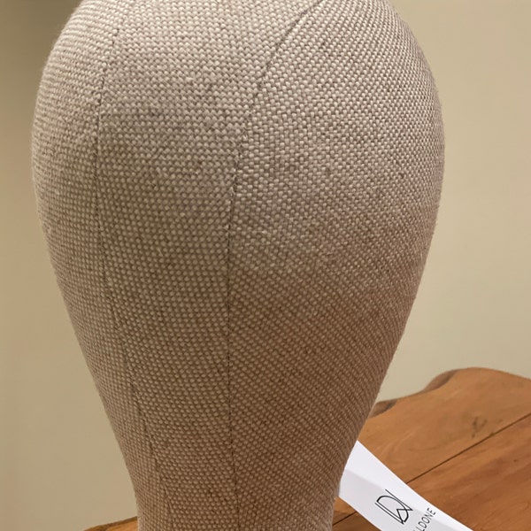 Gray Mannequin Head, Manikin Head, Hat Display, Canvas Head, Mannequin ...