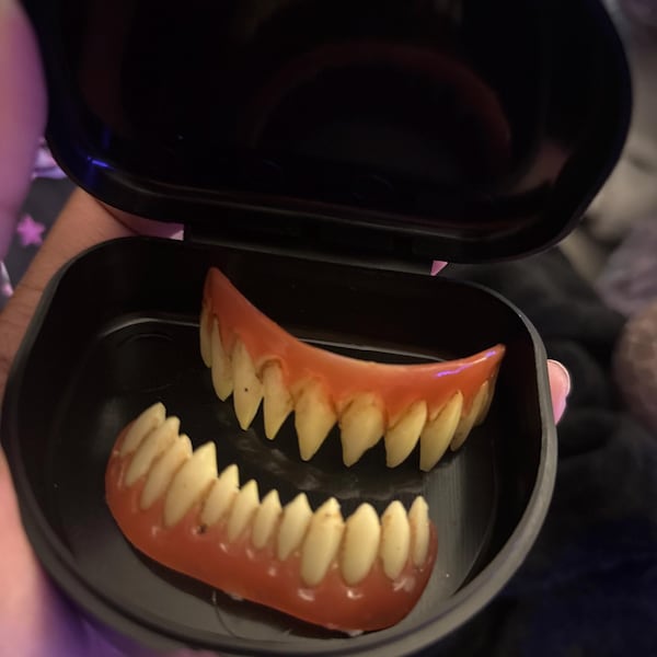 Pennywise Teeth Costume Appliance Veneers Dental Distortions 2.0 FX ...