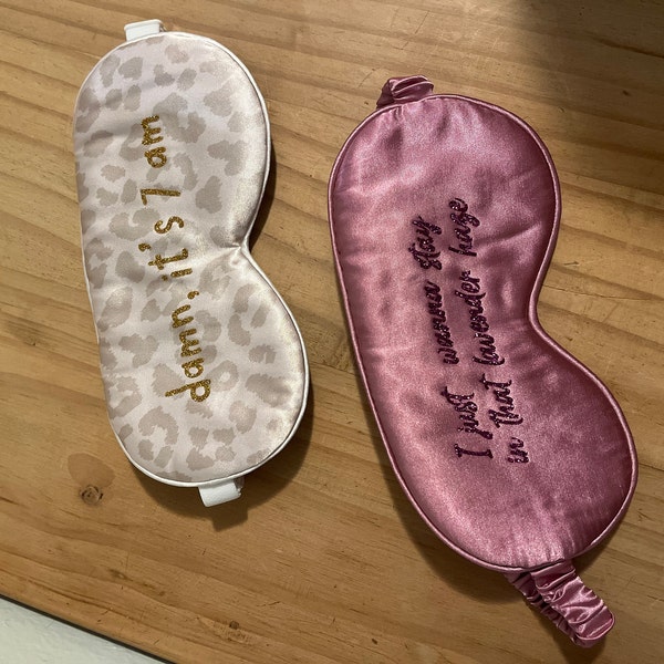 CUSTOM Eye Mask Taylor Swift Eye Mask Custom Adults and Kids Eras Tour ...