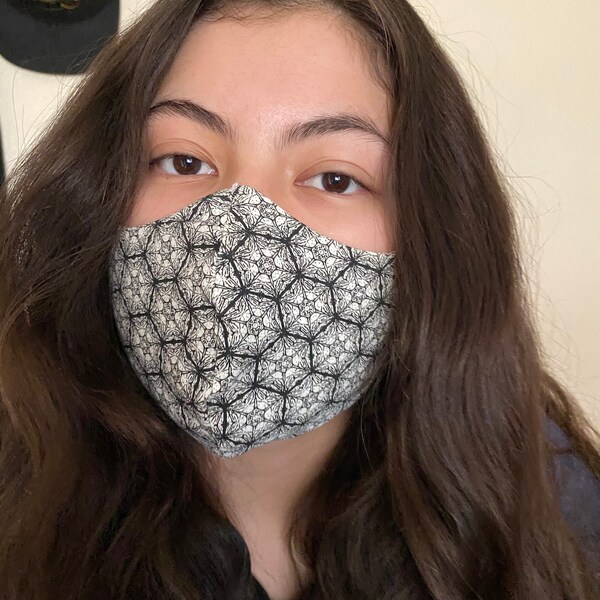 Natural Fiber Face Mask Medium Size/dust Mask/washable and Reusable ...