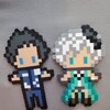 Toa Inspired Perlers (luke Fon Fabre, Tear Grants, Guy Cecil, Jade ...