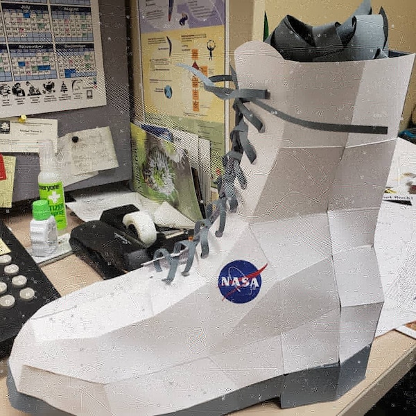 DIY Combat Boots,papercraft Shoe,paper Boots,pdf Templates,3d ...