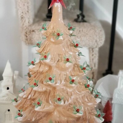 Retro Darling Deer Christmas Wrapping Paper Novelty 50s Decoration ...