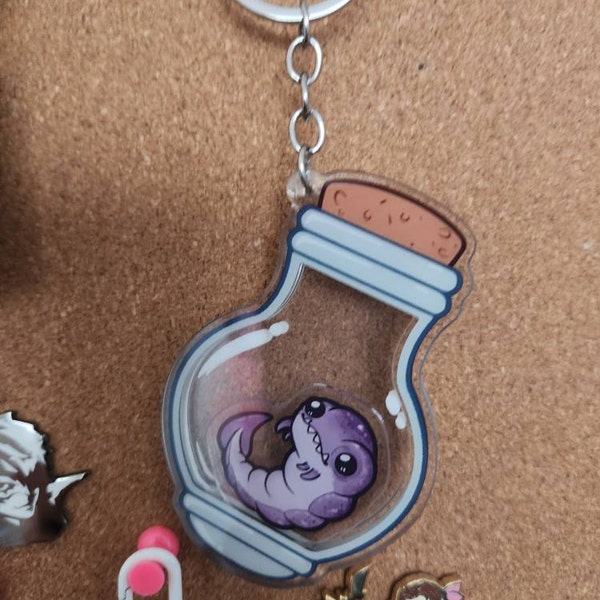 Tadpole Specimen Jar - Baldurs Gate 3, Brain Worm, Illithid, Dnd ...