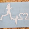 Sewing Machine Quilting Block Heartbeat Decal Sticker for Car Window BG ...