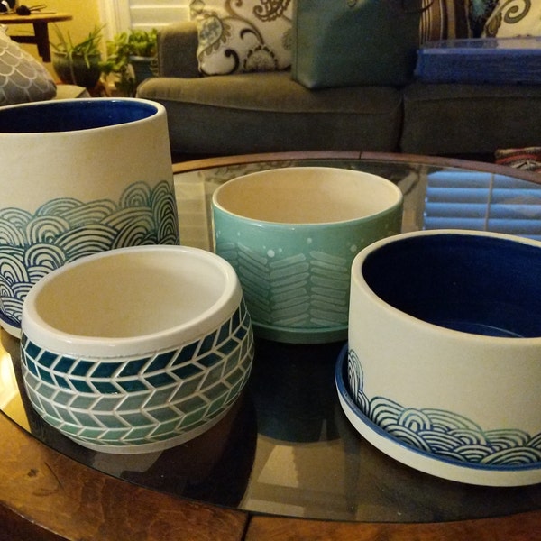 Customizable Handmade to Order Ceramic Planter - Etsy