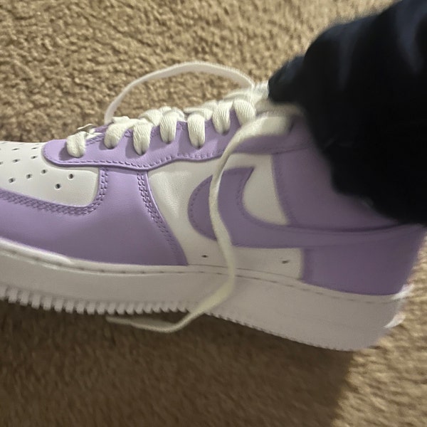 Custom Rope Laces AF1, Red Bottoms AF1, Rope Laces With Red Bottoms ...