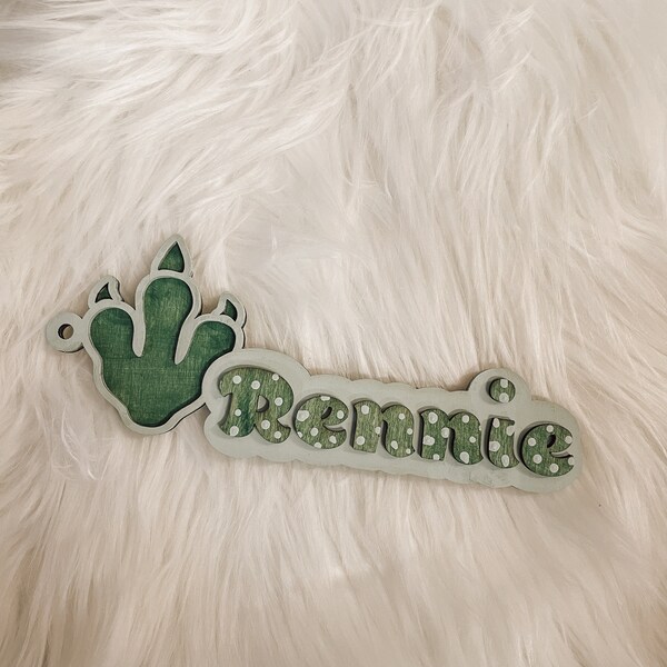 Rattan Dinosaur Footprints Laser Cut Digital File | T-rex Footprints ...