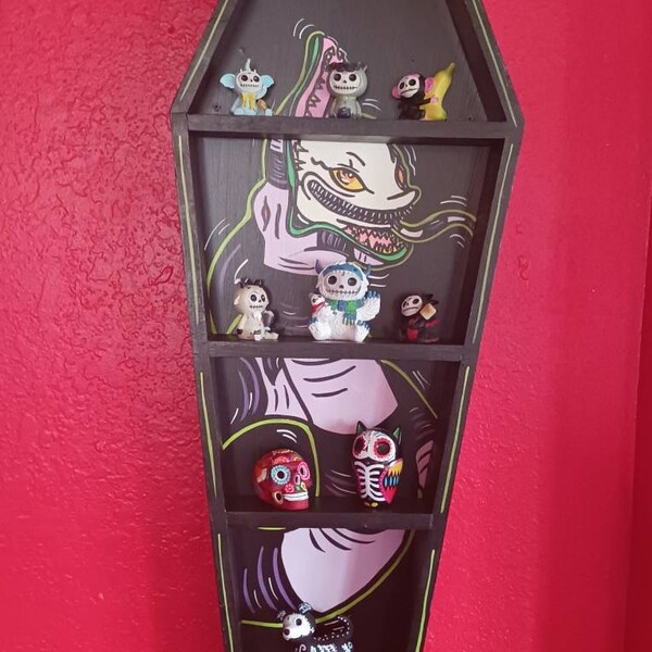 Nightmare 2ft Coffin Shelf - Etsy