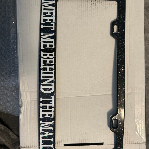 GC License Plate Frame - Etsy