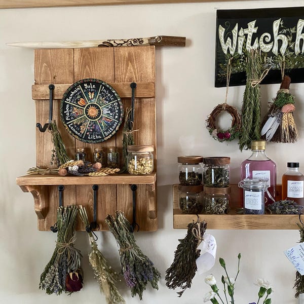 Pentacle of Protection, Door Wreath, Witch Wreath, Decor Wiccan ...