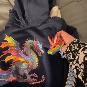 Dragon Shirt Dragon T-shirt Red Dragon Shirt Tattoo Art Streetwear ...