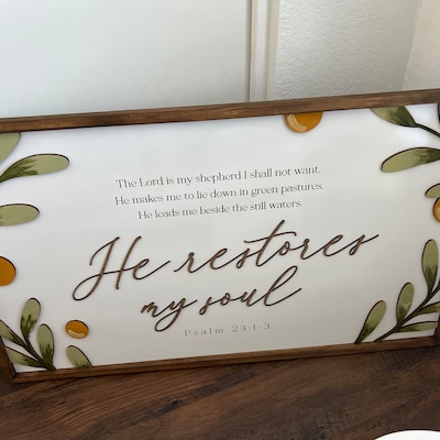 Bible Verse Signs Scripture Sign Wood Sign Bible Verse Wall Art ...