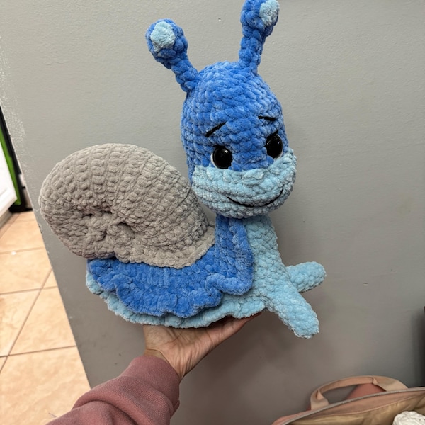 Crochet Pattern Snail Amigurumi PDF File in ENG and German - Etsy