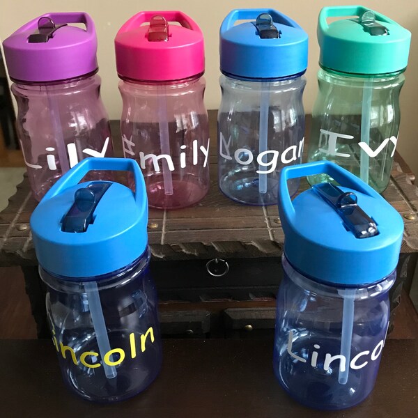Custom Water Bottlecup With Lidcup With Strawtravel Cupkids Water ...