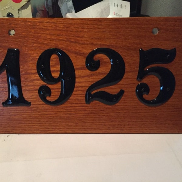 Industrial Metal Numbers 3" - Small Vintage Metal Numbers – Salvaged ...
