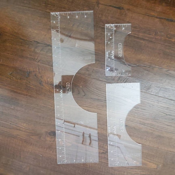 T-shirt Alignment Tool Tee Shirt Alignment Tool T-shirt Ruler - Etsy