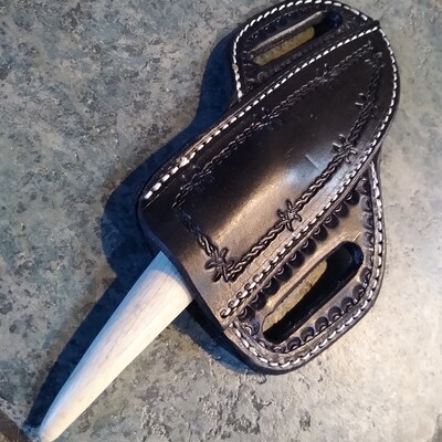 Crossdraw Knife Sheath Many Styles Available With Custom Tooling - Etsy