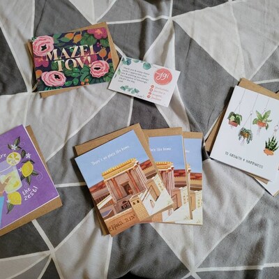 Everything Bagel Thank You Card Funny Greeting Card I Love - Etsy