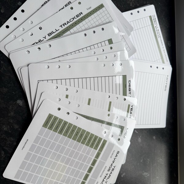 Extra Payments Tracker, Rent, Mortgage, Cash Stuffing, Budget Binder ...